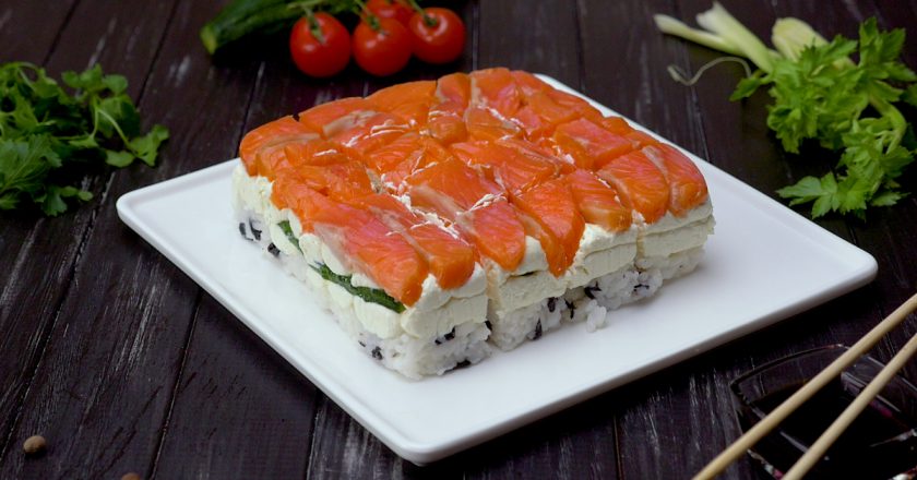 Greitas užkandinis suši tortas – Pukuotukas.com