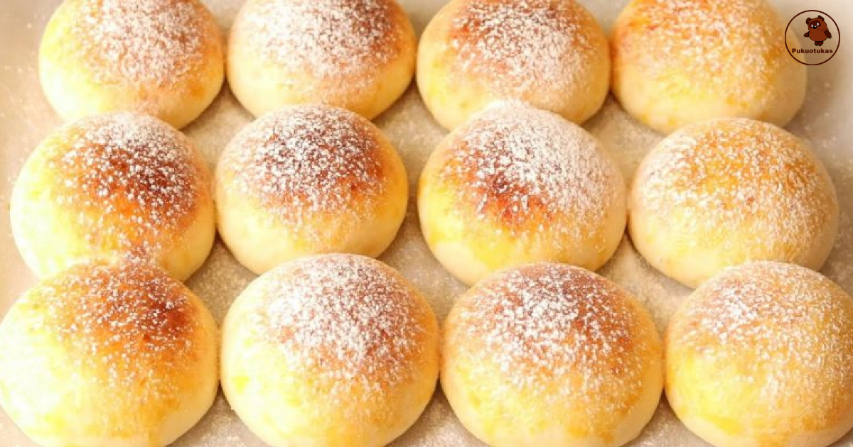 Paprastos ir greitos varškės bandelės pusryčiams! Bemielė tešla per 5 ...