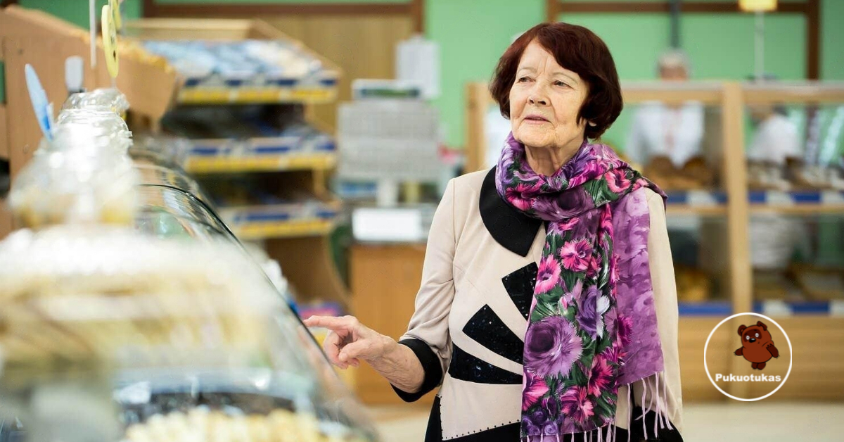 Anyta vaikštinėja su vaikais po parduotuves ir niekada nieko neperka ...